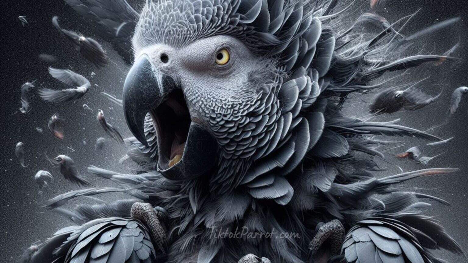 Understanding the African Grey Molting Process And How To Help